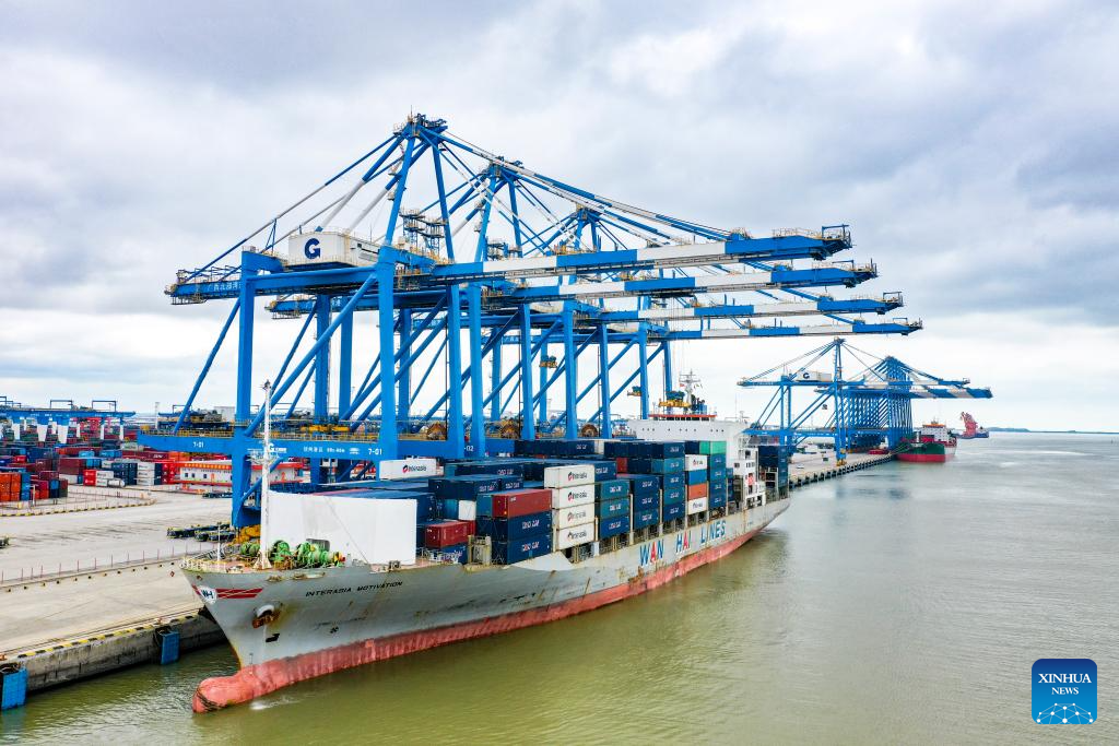 A glimpse of logistics hubs in Guangxi, S China-Xinhua