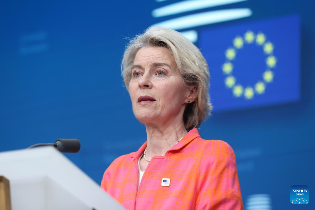 In pics: European Council summit in Brussels-Xinhua