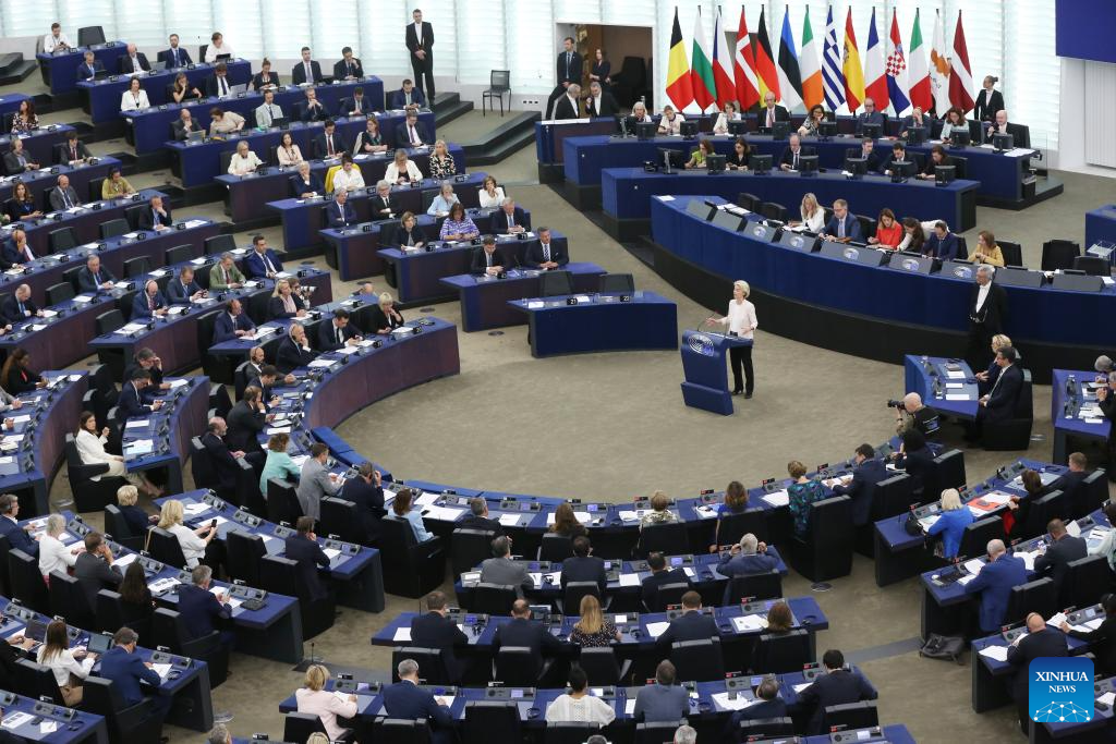 European parliament approves von der Leyen's second term as EU ...