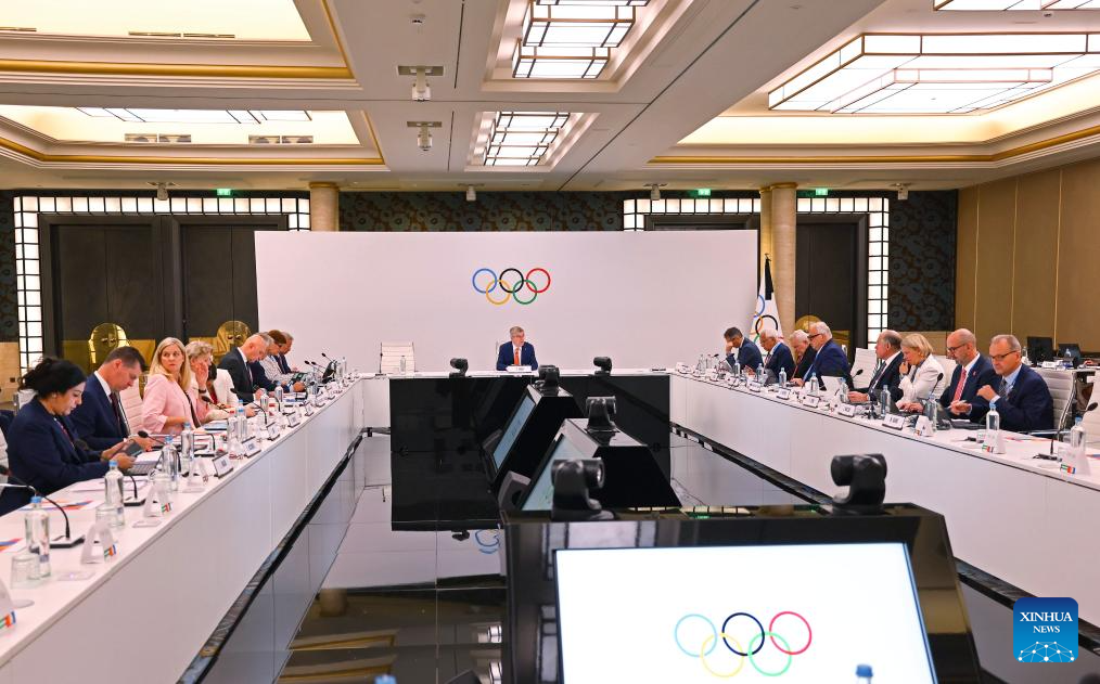 IOC Executive Board meeting held in Paris-Xinhua