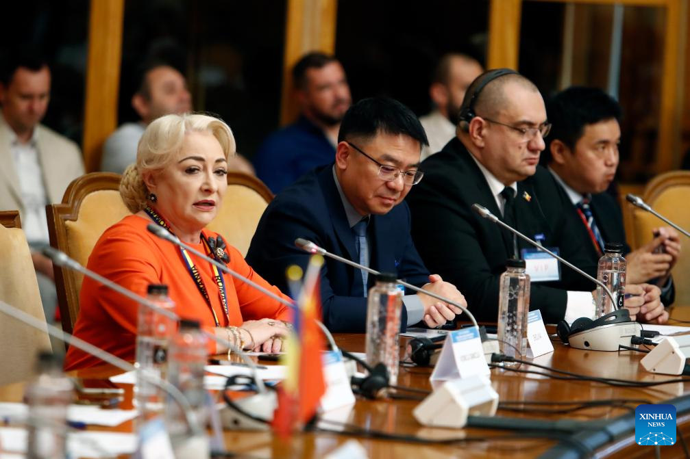 China-Romania business roundtable debuts in Bucharest-Xinhua