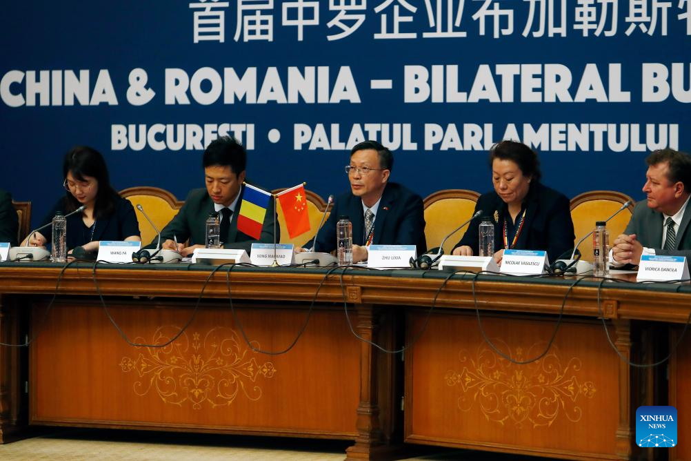 China-Romania business roundtable debuts in Bucharest-Xinhua