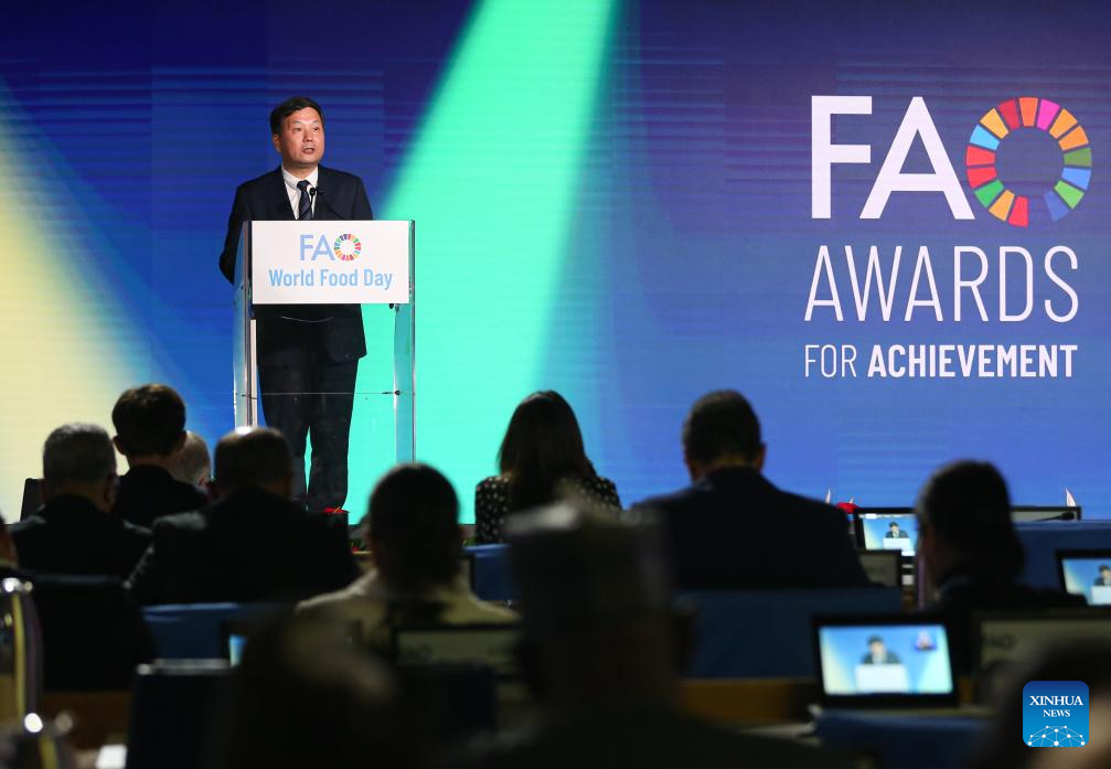 Chinese agricultural scientists win FAO Achievement Award-Xinhua