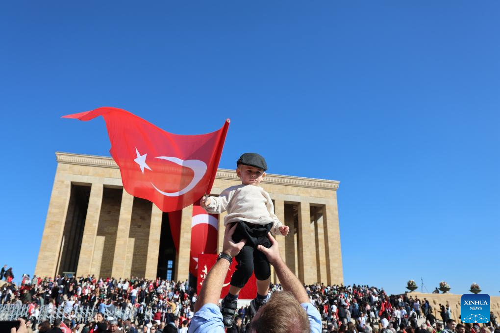Türkiye marks 101st anniversary of Turkish Republic's founding-Xinhua