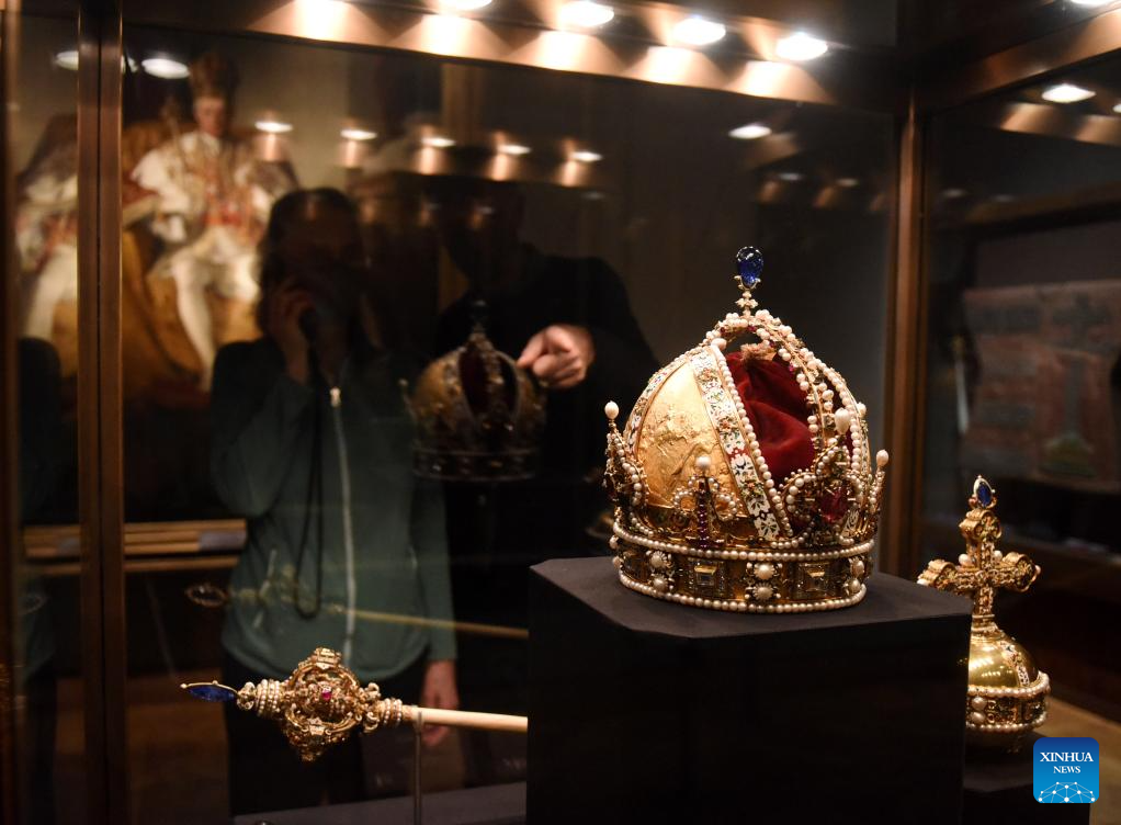 In pics: exhibits at Imperial Treasury Vienna in Austria -Xinhua