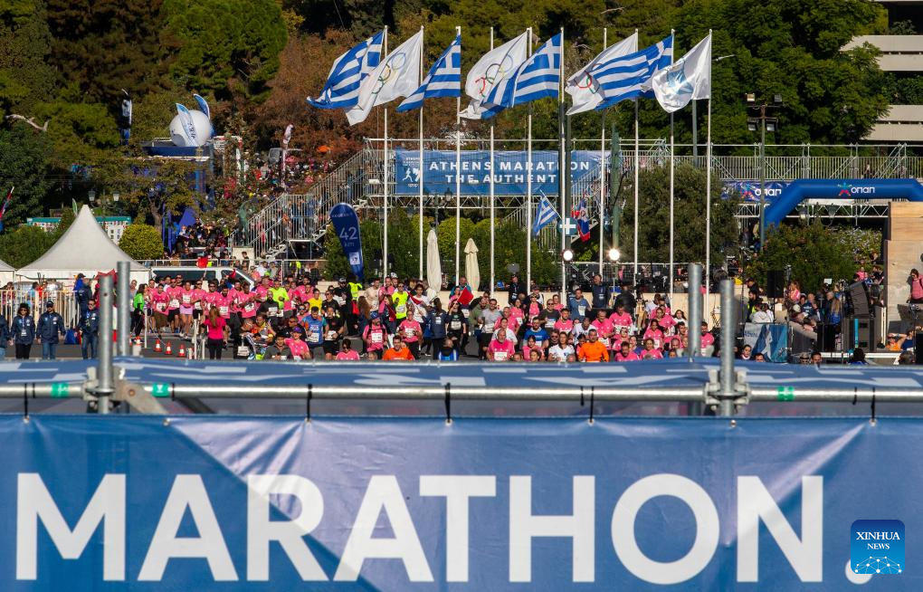 Greece's Pitsolis wins 41st Athens Marathon-Xinhua