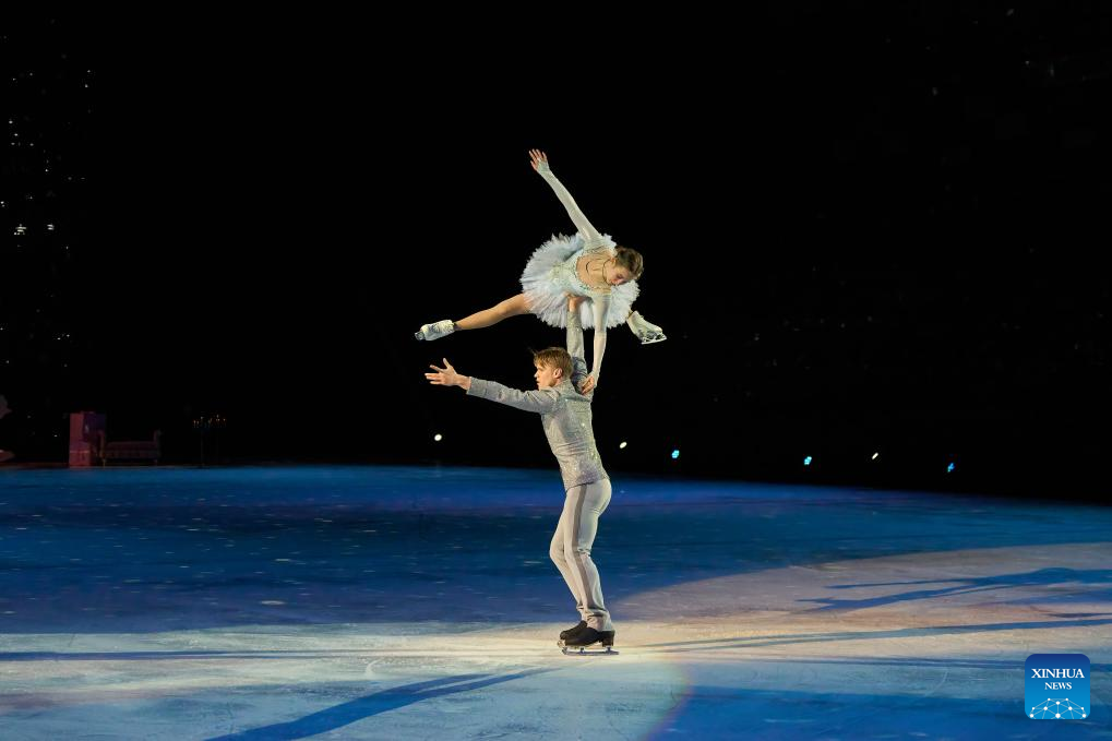 Ice ballet play "The Nutcracker" staged in Russia to celebrate upcoming ...