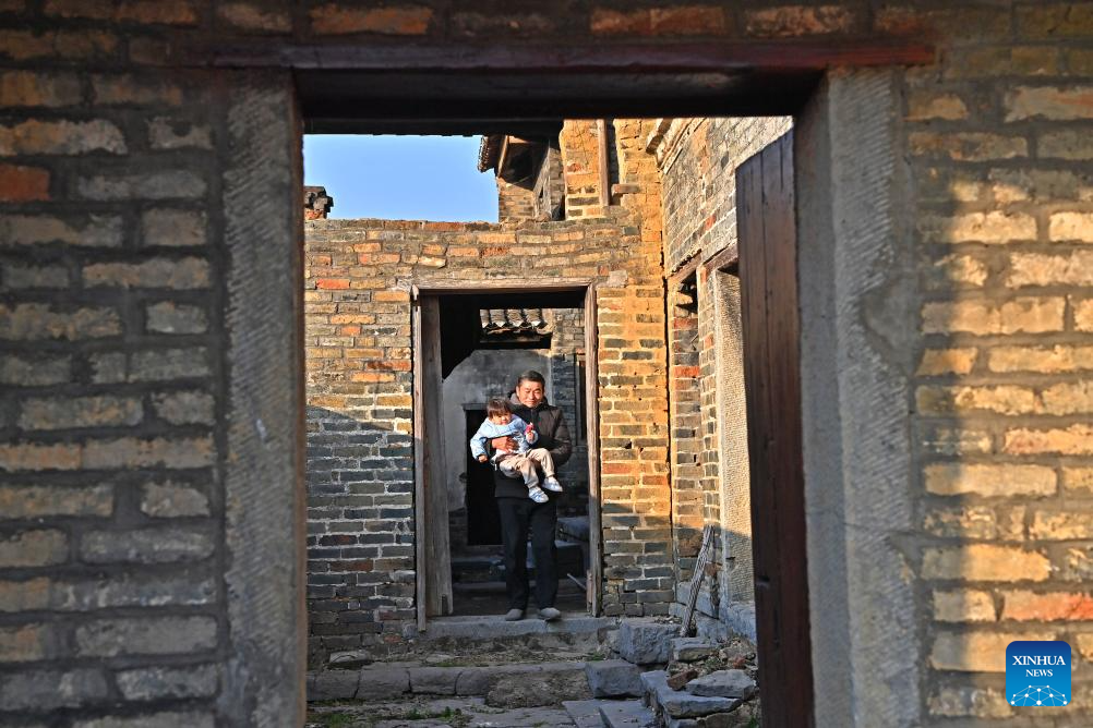 View of Longteng Hamlet in south China's Guangxi-Xinhua