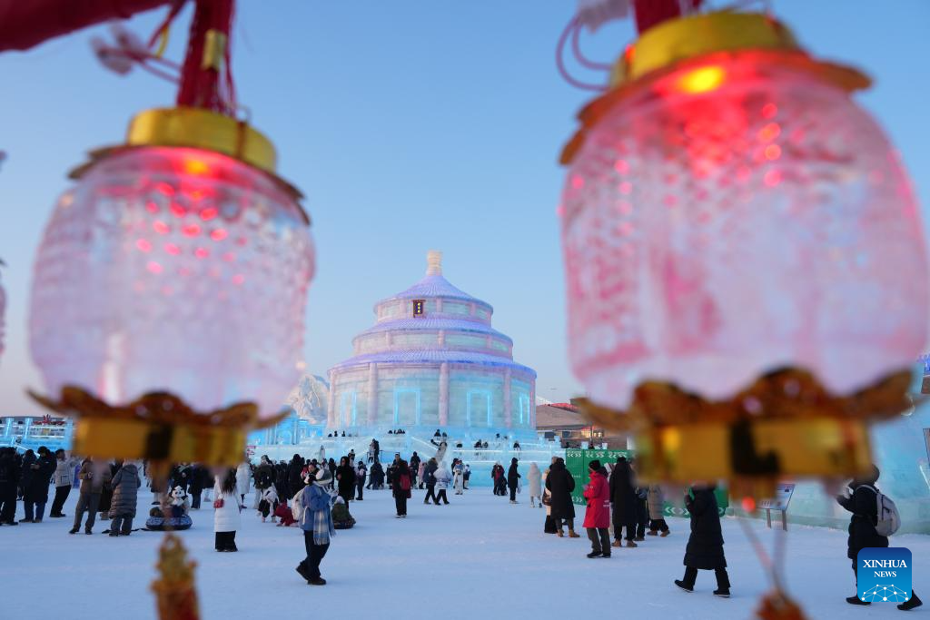 In pics: Harbin, one of China's top winter travel destinations-Xinhua