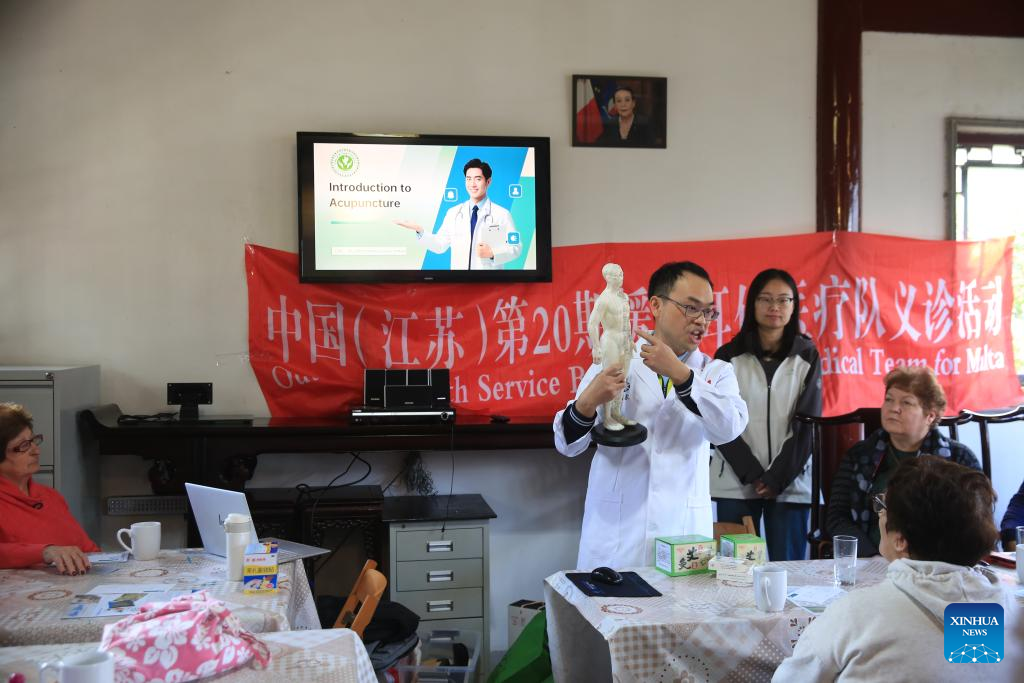 Chinese medical team brings free clinical services to Malta's elderly ...