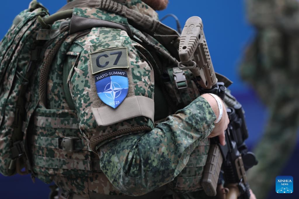 NATO pushes 5 pct defense spending goal as summit opens in The Hague-Xinhua