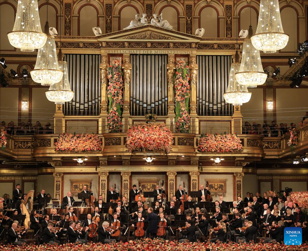2026 Vienna Philharmonic New Year's Concert held in Austria-Xinhua