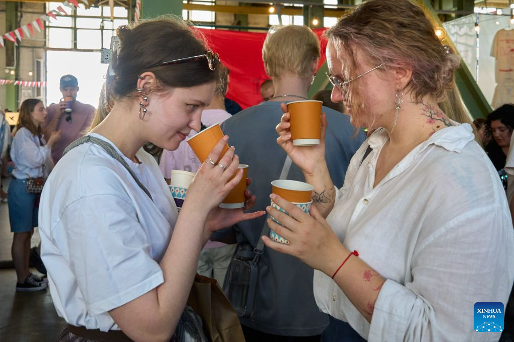 Open Coffee Fest held in St. Petersburg, Russia-Xinhua