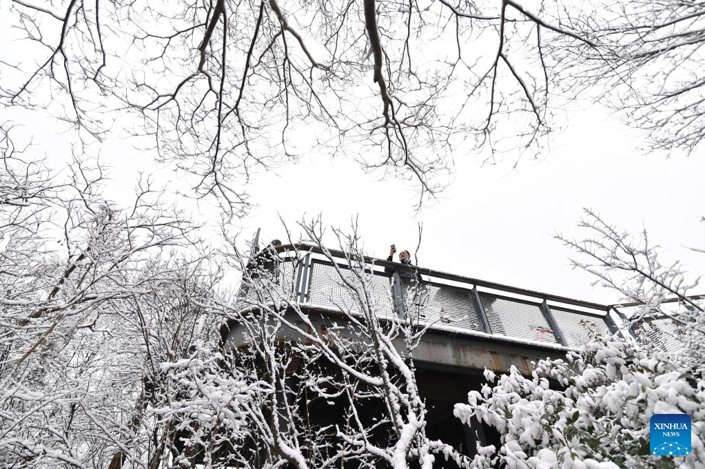 Snow scenery across China-Xinhua