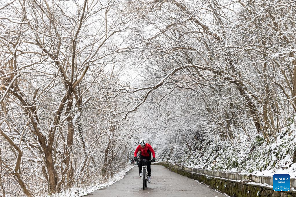 Snow scenery across China-Xinhua