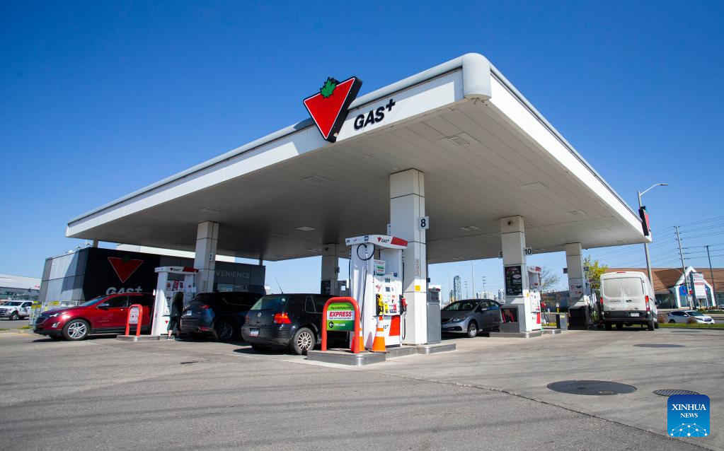 Gas price of Greater Toronto Area hits historical high-Xinhua