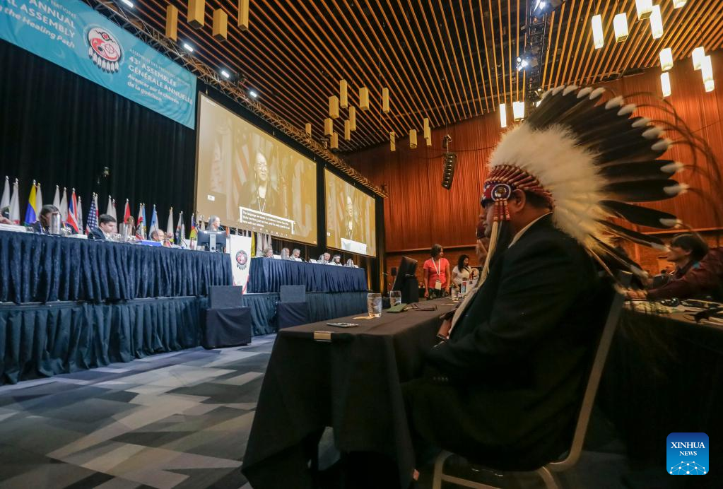 Assembly of First Nations' 43rd AGA kicks off in Vancouver-Xinhua