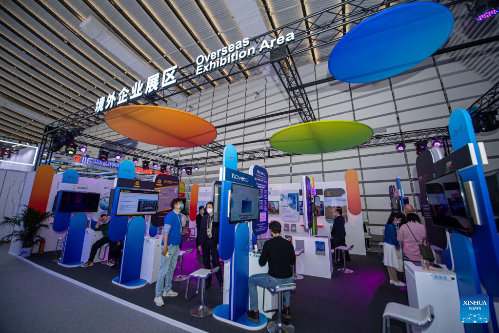 Light of Internet Expo held at 2022 World Internet Conference Wuzhen ...