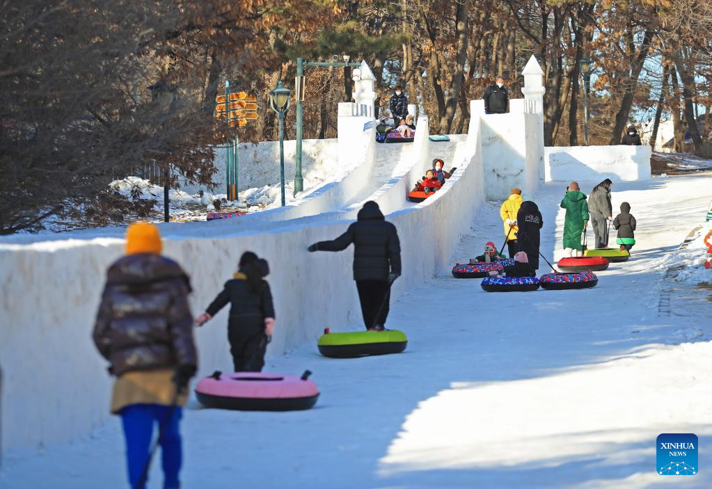 Liaoning witnesses booming tourism income with variety of ice-snow ...