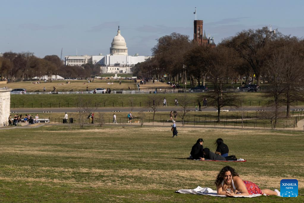 High temperature hits Washington, DC-Xinhua