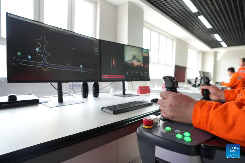 Iron mine intelligently upgraded in Anshan City, NE China-Xinhua