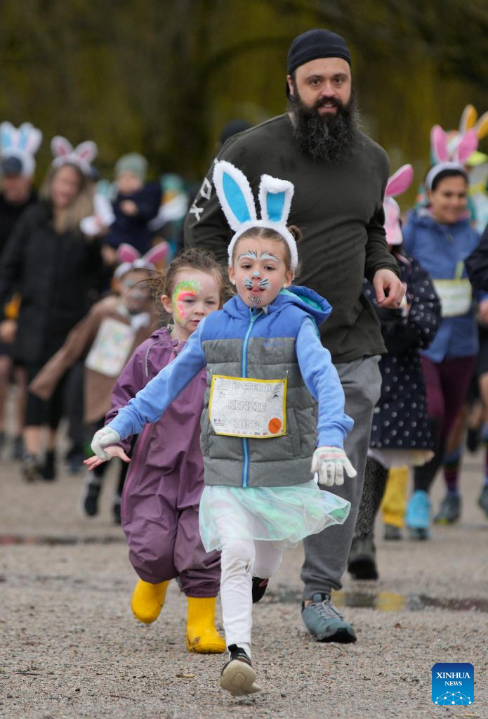 Big Easter Run held in Vancouver-Xinhua