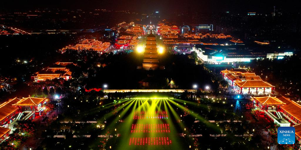 Landmarks in time-honored city of Xi'an-Xinhua