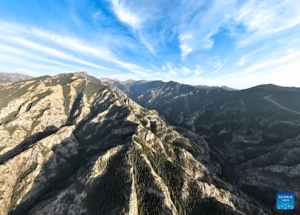 Scenery of Helan Mountain National Nature Reserve in north China's ...