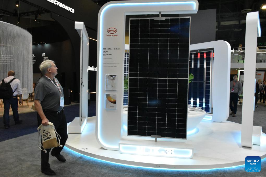 North America's leading clean energy expo concludes in Las Vegas-Xinhua