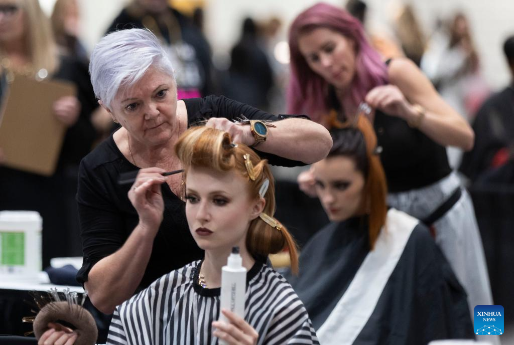 Competitions held at 2023 Beauty X Show in Toronto-Xinhua