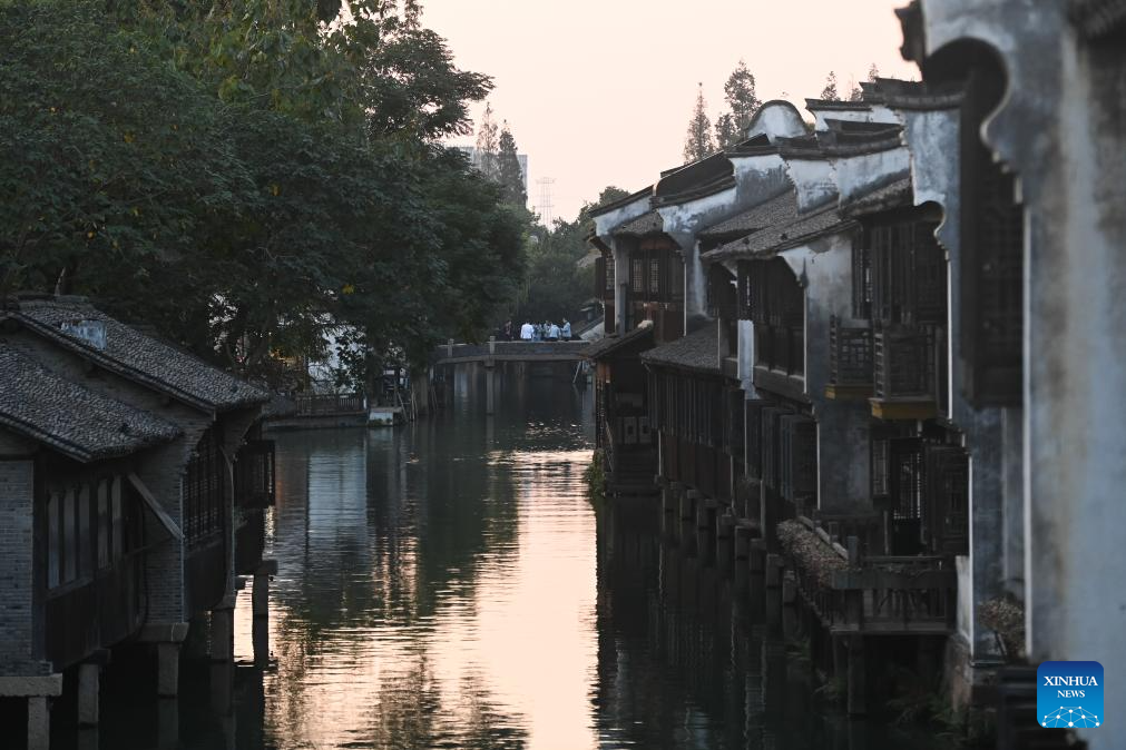 Scenery of river town Wuzhen-Xinhua