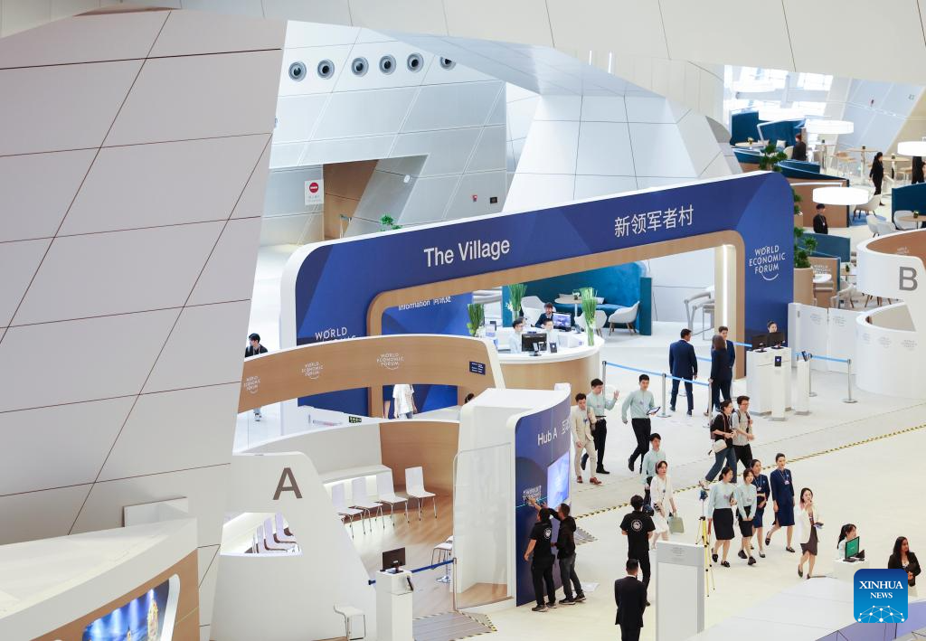 In pics: venue of 2024 Summer Davos-Xinhua