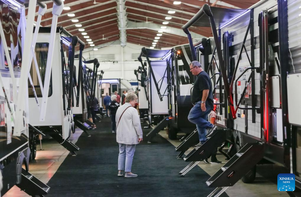 2024 Snowbird RV Show and Sale kicks off in Abbotsford, Canada-Xinhua