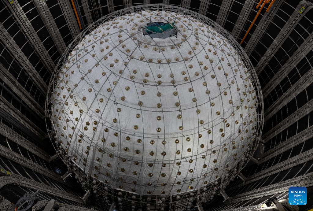 China Focus: China builds huge underground transparent sphere to trap ...