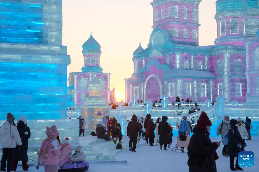 In pics: Harbin, one of China's top winter travel destinations-Xinhua