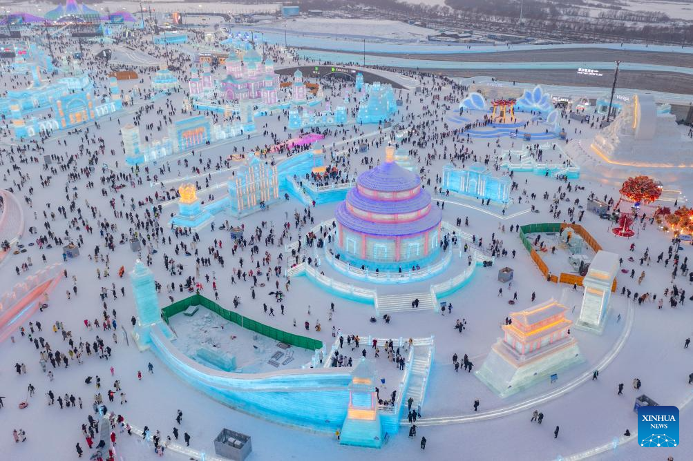 In pics: Harbin, one of China's top winter travel destinations-Xinhua