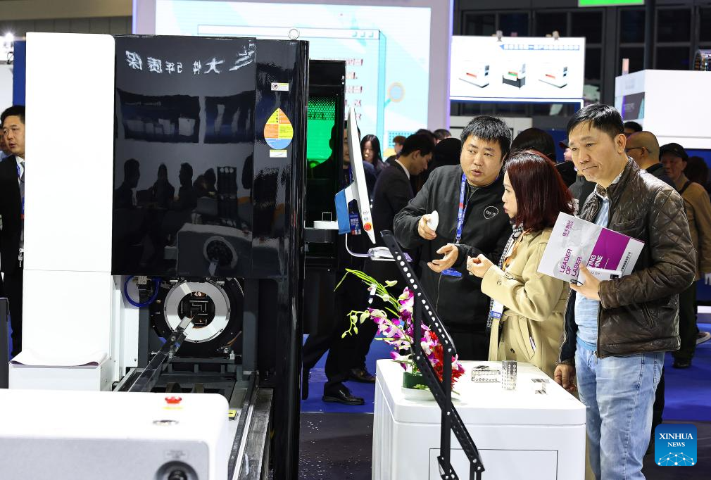 In pics: Shanghai Int'l Machine Tool Exhibition -Xinhua