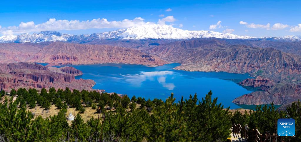 View of Kanbula National Geopark in China's Qinghai-Xinhua