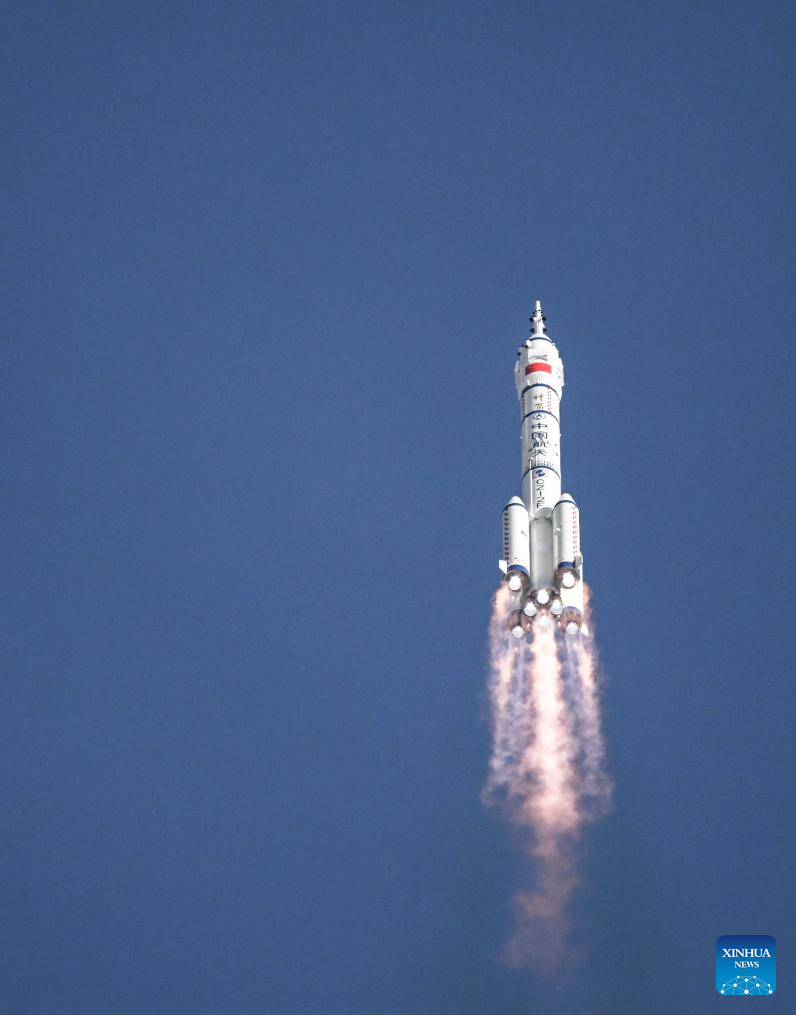 China launches Shenzhou-20 crewed spaceship-Xinhua