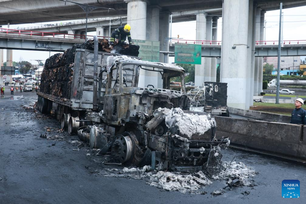 3 killed, 70 injured after gas tanker truck explodes in Mexico-Xinhua